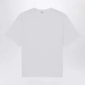 Saint Laurent Oversized Cotton T-shirt With Cassandre Logo - White