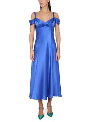 Alberta Ferretti Off-the-shoulder Dress