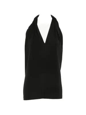 TOTEME Sleeveless Halterneck Top - Multicolor