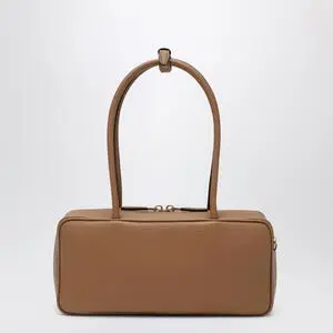 Prada Medium Caramel-colored Leather Top-handle Bag - Brown