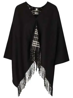 Burberry Reversible Cape - Black