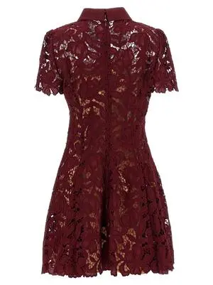 SELF-PORTRAIT Lace Mini Dress - Multicolor