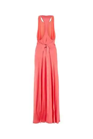Fendi Satin Long Dress