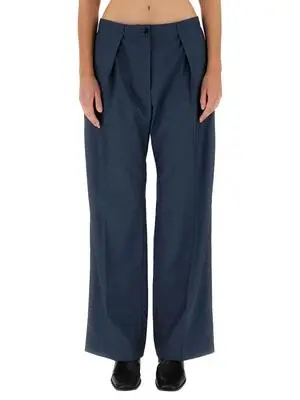 Acne Studios Wool Pants - Blue