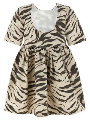 GANNI Zebra Denim' Dress