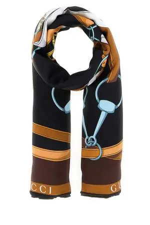 Gucci Printed Twill Foulard - Multicolor