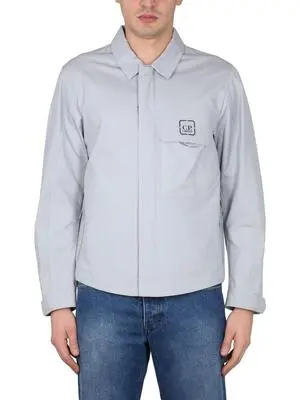 C.P. COMPANY Shirt With Logo - Gray