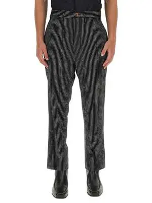 VIVIENNE WESTWOOD Cruise Cropped Pants - Black