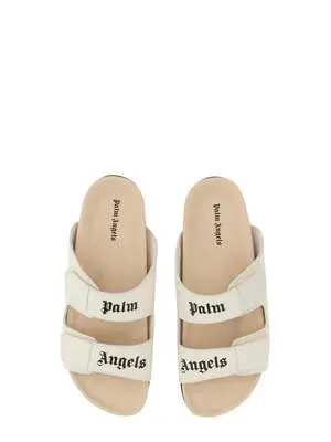 Palm Angels Sandal With Logo