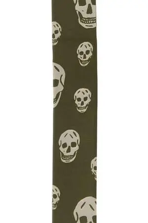 Alexander McQueen Printed Silk Foulard - Multicolor