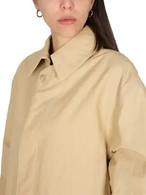 MAISON MARGIELA Utility Trench Coat - Cream