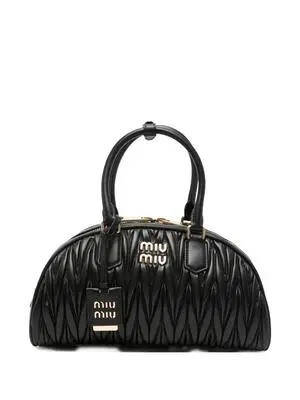 Miu Miu Arcadie Leather Handbag - Multicolor