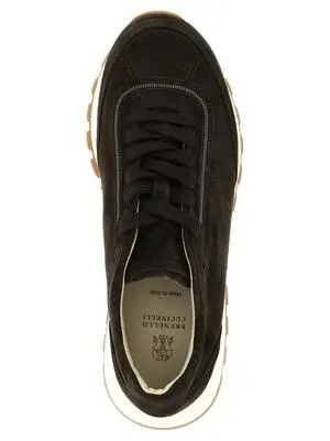 Brunello Cucinelli Suede Sneakers