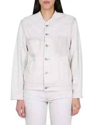 MAISON MARGIELA Denim Jacket - White