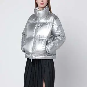Herno Metallic Shield Jacket - Silver