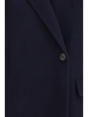 Brunello Cucinelli Single-breasted Jacket - Blue