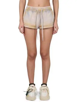 Off-White Short Laundry Shorts - Cream