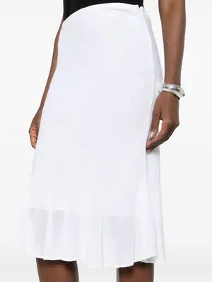 TOTEME Fluted Midi Skirt
