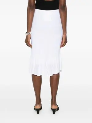 TOTEME Fluted Midi Skirt