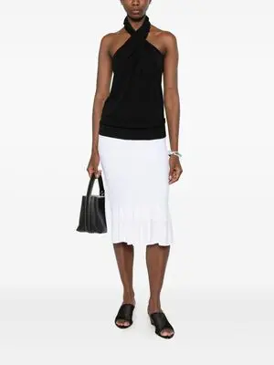 TOTEME Fluted Midi Skirt