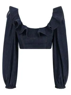 Zimmermann Square Neck Blouses
