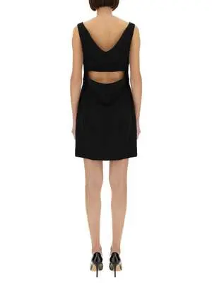 Givenchy Crepe And Satin Dress