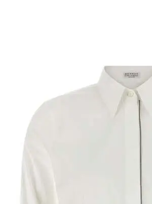 Brunello Cucinelli Shiny Trim' Shirt