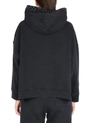 Versace Sweatshirt With Studs - Black