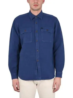 FAY Shirt With Pockets - Blue