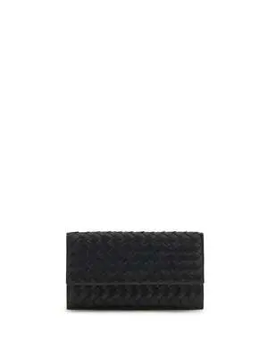 Bottega Veneta Intrecciato Bifold Wallet - Black
