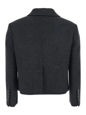Gucci Wool Single-breasted Jacket - Multicolor