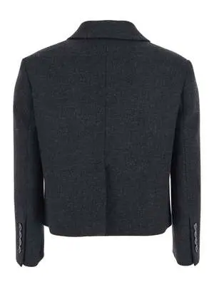 Gucci Wool Single-breasted Jacket - Multicolor
