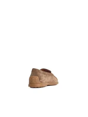 TOD'S Suede Slipper Loafers