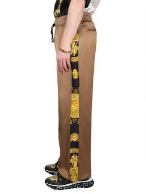Versace Drawstring Pants - Black