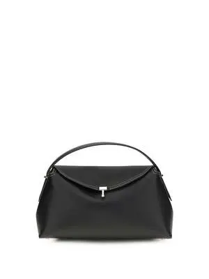 TOTEME T-lock Handbag - Black