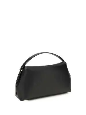 TOTEME T-lock Handbag - Black