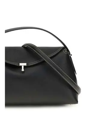 TOTEME T-lock Handbag - Black
