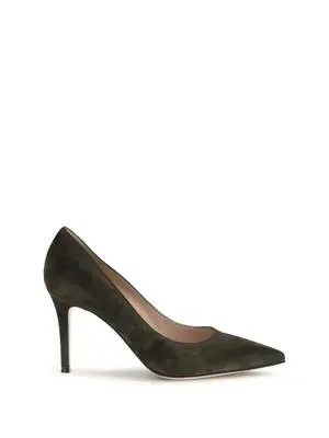 GIANVITO ROSSI Suede Pumps - Green