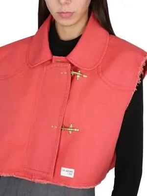 FAY Vest With Two Hooks - Red