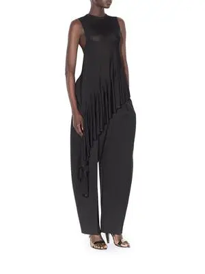 Alaïa Asymmetric Top With Godet