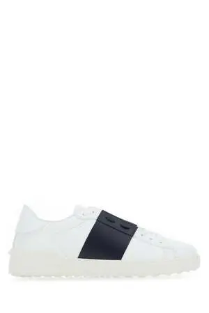Valentino Garavani Leather Open Sneakers - White