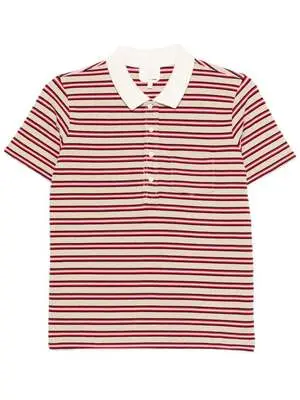 A.p.c. Raye Striped Cotton Polo Shirt - Multicolor