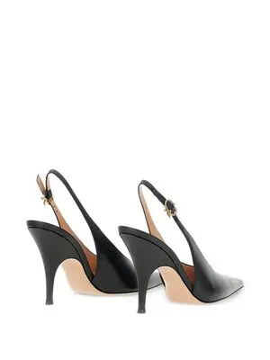 GIANVITO ROSSI Sofia Leather Slingback Pumps - Multicolor