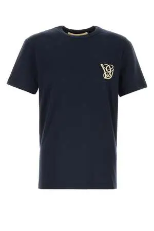 Valentino Garavani Navy Cotton T-shirt - Blue