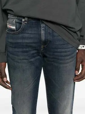 DIESEL® Faded-effect Slim-leg Jeans - Blue