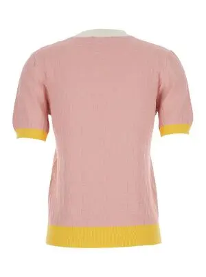 Fendi Cotton T-shirt - Pink