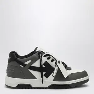 Off-White Leather Out Of Office Sneakers - Gray
