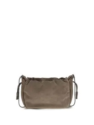 Brunello Cucinelli Suede Shoulder Bag