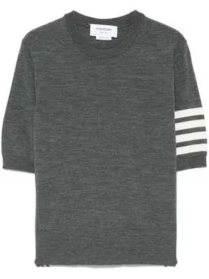 Thom Browne Wool Crewneck Sweater - Multicolor