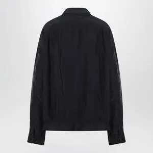 Prada Silk Blouson - Blue